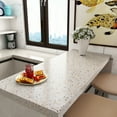VEELIKE Beige Granite Contact Paper, Self Adhesive, Waterproof, 15.7 ...