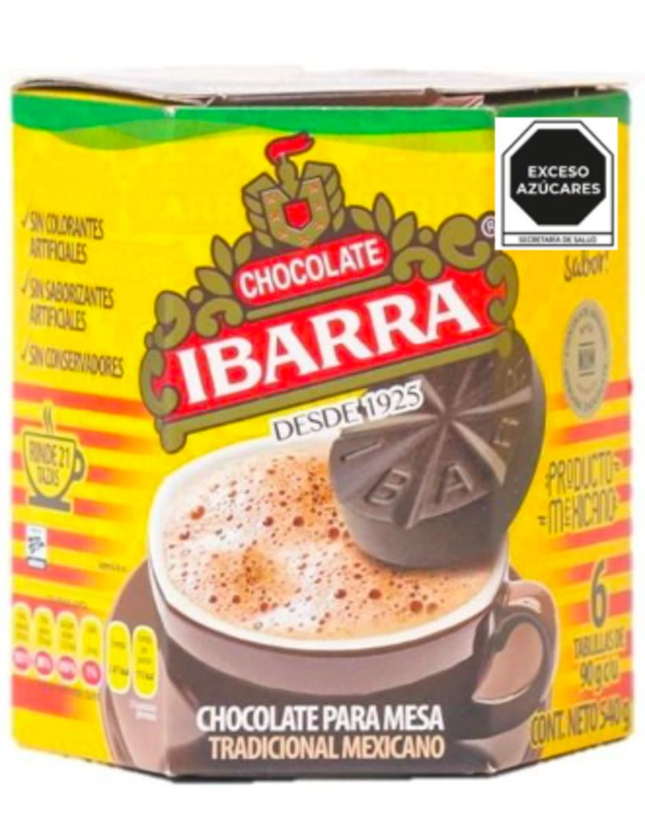Pack de 12 Chocolate Ibarra Tablillas 540 gr Ibarra 540 gr | Bodega ...