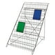 Black Floor Standing Wire Rack (Book and Magazine Rack) - Walmart.com
