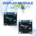096 Oled Ssd1306 I2c Iic Spi Serial 128x64 Lcd Display Lcd Gelb 5q8k Blau Z5v6