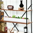 1 Pcs Long Rectangular Planter Box Window Sill Plant Box Metal Water ...