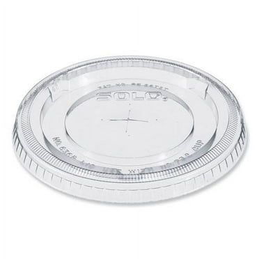 Dart 20JL Plastic Lids For Foam Cups, Bowls And Containers, Flat ...