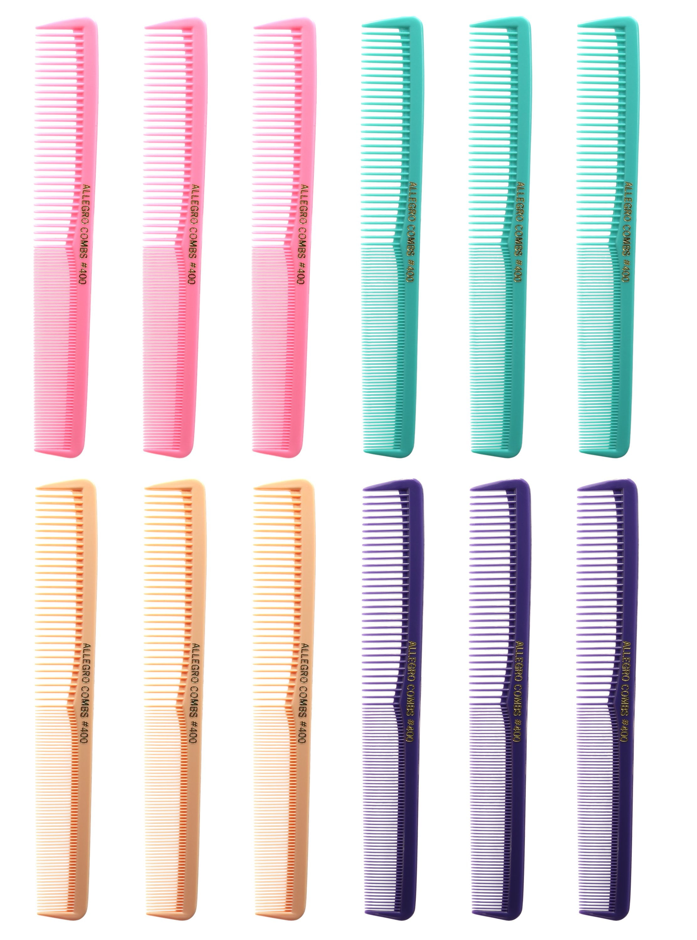 Allegro Combs 400 Hair Combs Barber Combs Hair Cutting Combs All ...