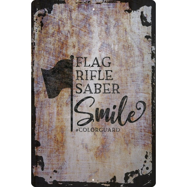 Flag rifle saber smile color guard toss marching band team Beige Wall ...