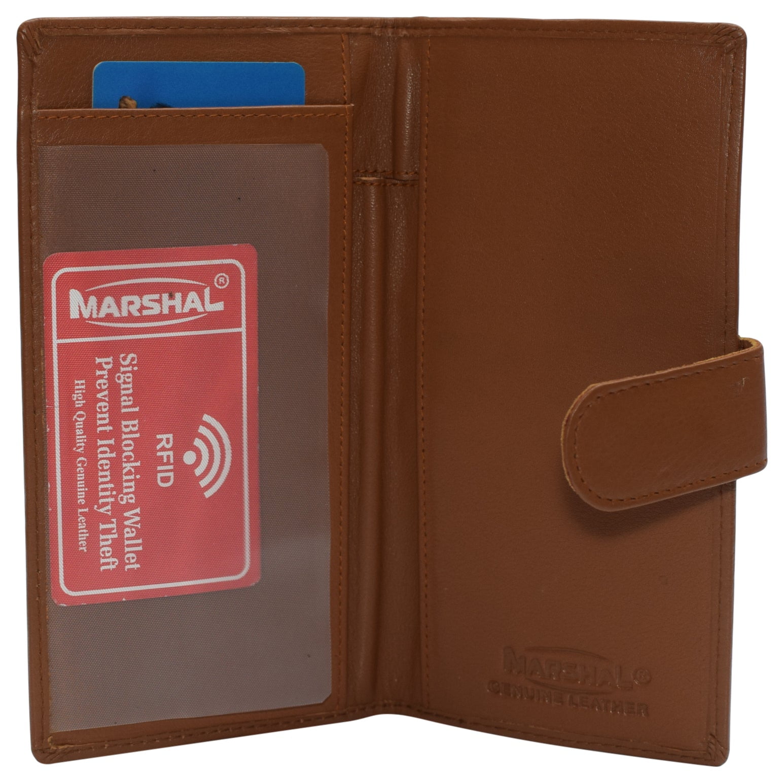 Leather Checkbook Cover RFID Wallets For Women Duplicate Check Card Pen ...