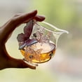 Creative Butterfly Glass Cup - Clear Transparent Drinking Glass for ...