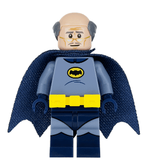 LEGO DC Super Heroes Alfred Pennyworth - Classic Batsuit Minifigure ...