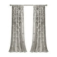 Lush Decor Riley Rod Pocket Curtain Panel - Walmart.com