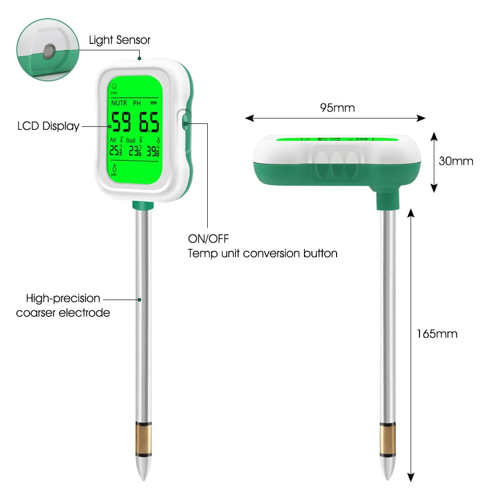 Soil Ph Test Kit Garden Soil Tester Luster Leaf - 40 Tests For PH ...