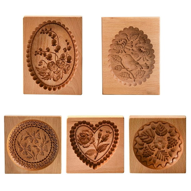 XZNGL Cookie Die Cutting Machine Conical Plant Model Cookie Wooden ...