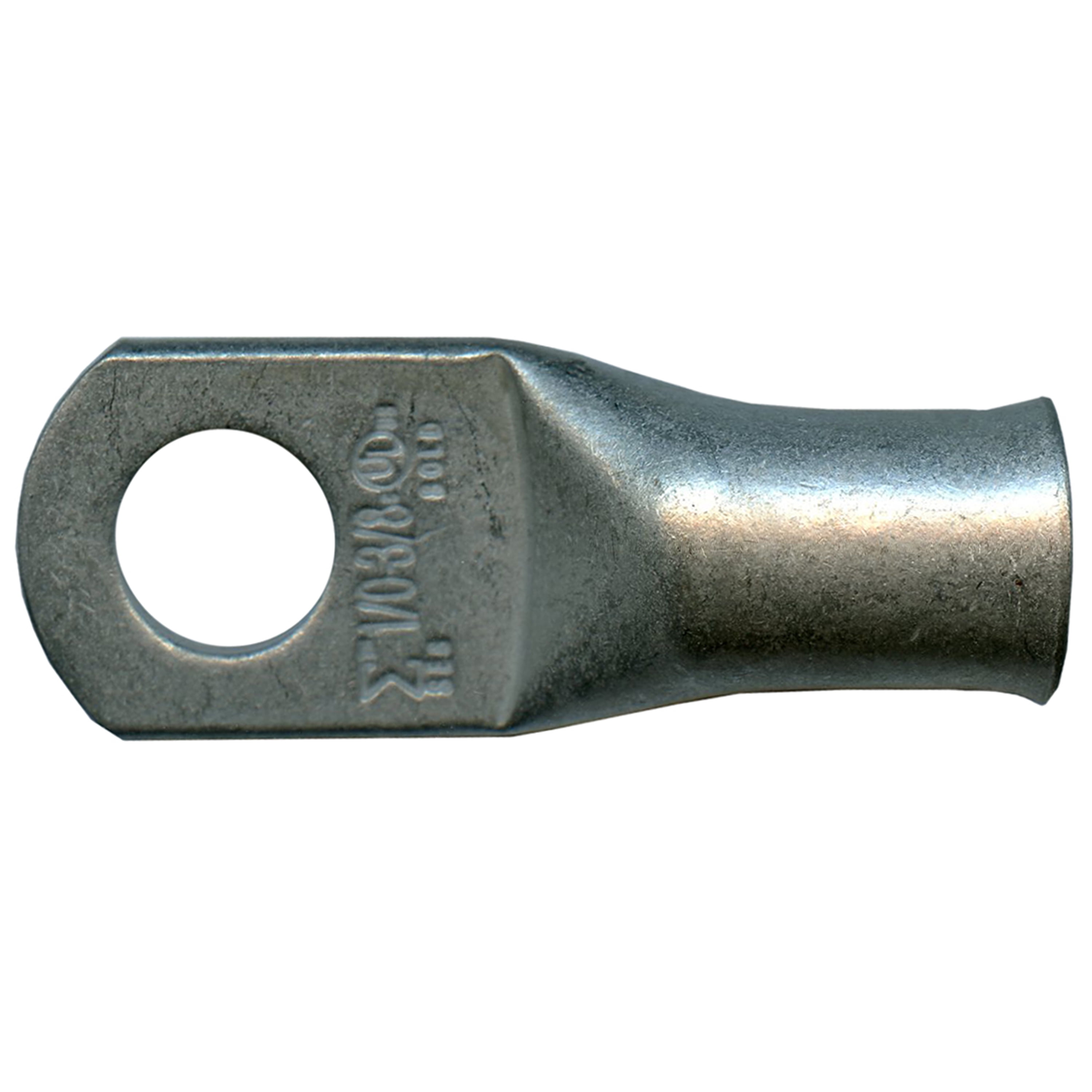 Tinned Copper Lug 1/0 AWG Gauge 3/8" Ring Wire Terminal Battery Cable ...