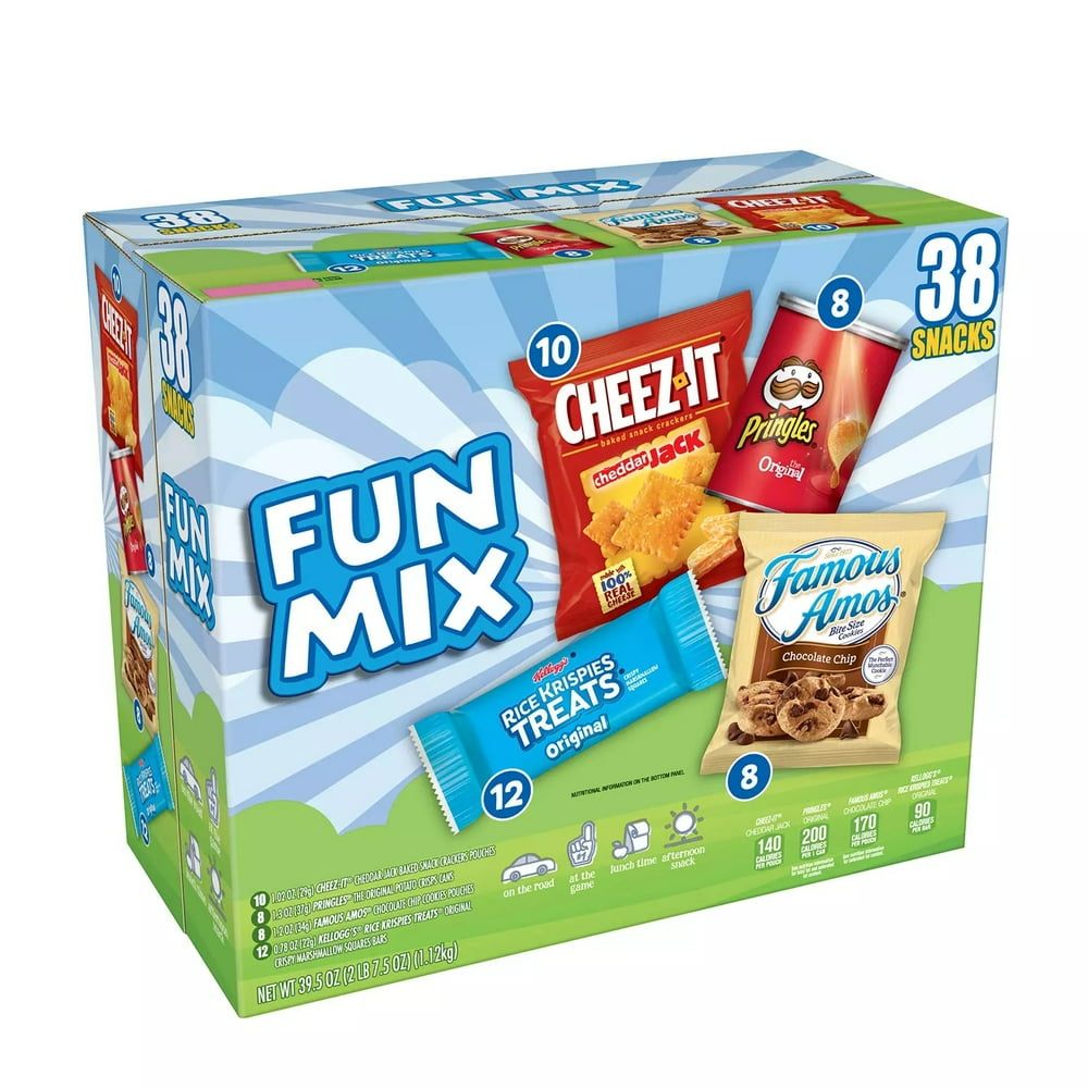Fun Snack Pack Mix (38 ct.) - Walmart.com - Walmart.com