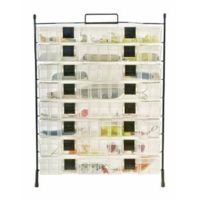 Modular Utility Box Wire Rack 8 Capacity - Walmart.com - Walmart.com