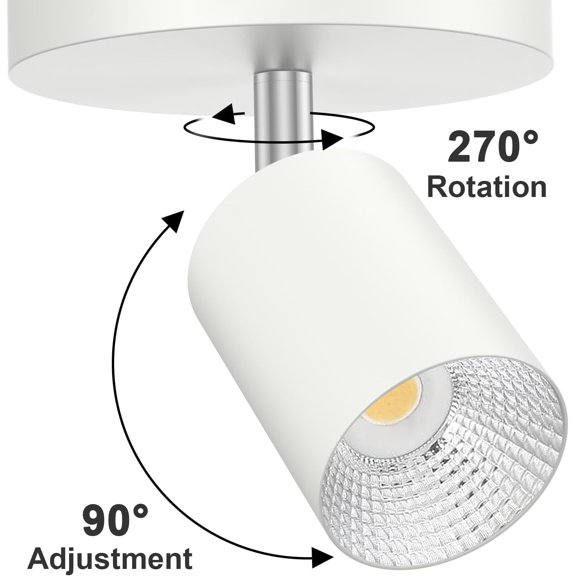 Free Shipping! Pro Track Axel 4-Head LED Ceiling Track Light Fixture ...