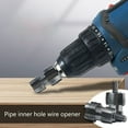 PVC Thread Maker Tool 1/2inch 3/4inch PVC Pipe Threading Dies Plumbing ...