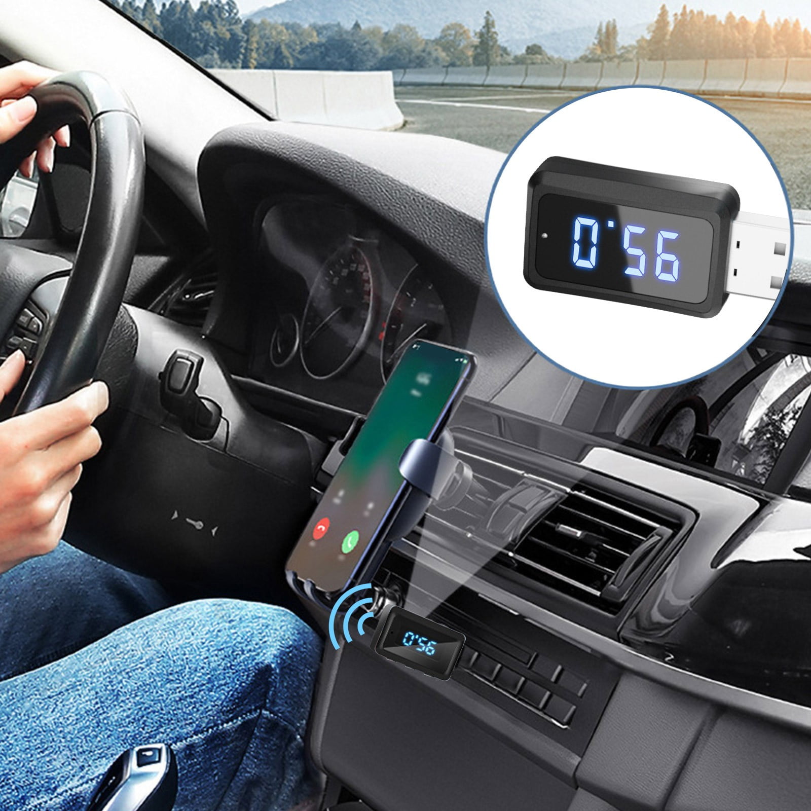 Click here for Bluetooth 5.3 Car Adapter wireless Fm Transmitter... prices