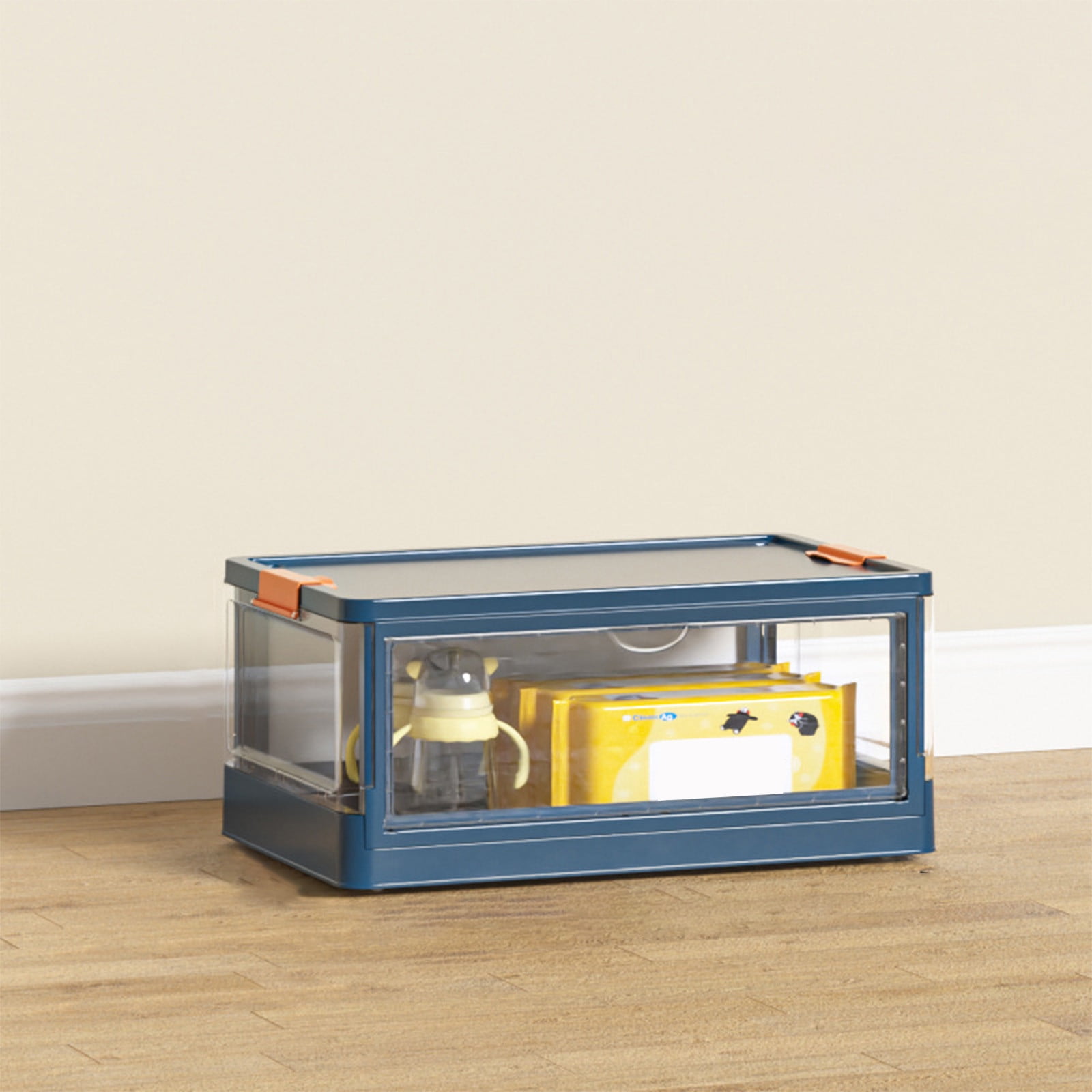 Plastic Storage Bins For Closet Organizers And Storage, Folding Storage ...