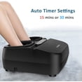 Mountrax Foot Massager Machine with Heat, Gifts for Women Men, Shiatsu ...