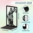 Non-Skid Iron Bookend Display Stands Adjustable Desktop Heavy Duty ...