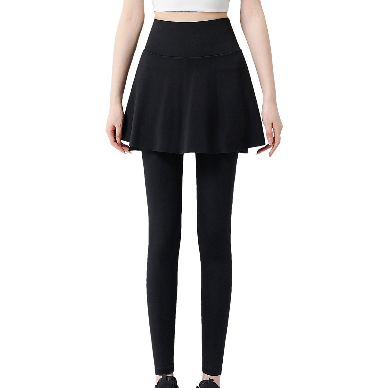 Click here for Besolor Skirted Leggings For Women High Waisted Te... prices
