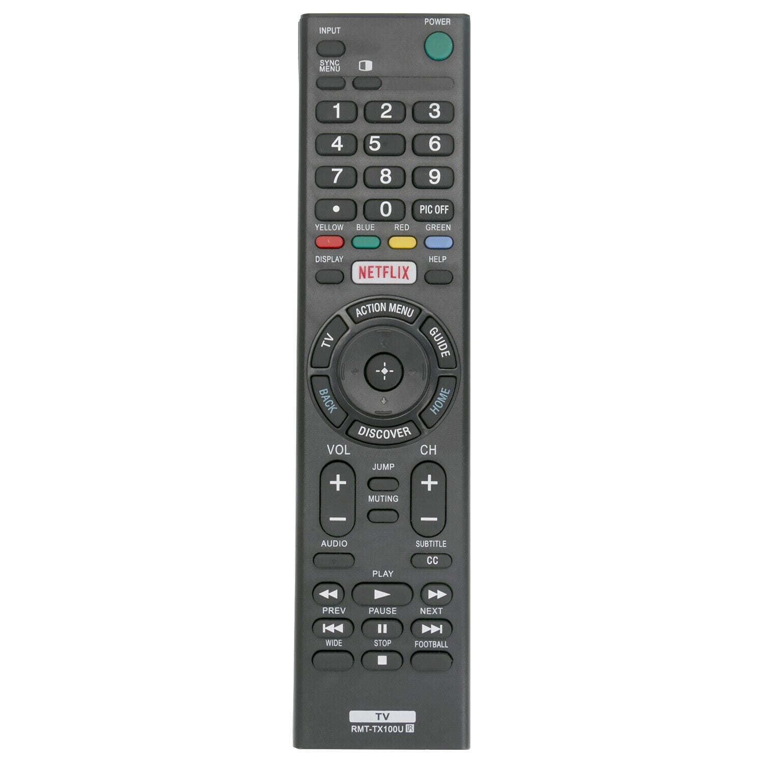 New Replace Remote for Sony TV XBR-65X900C XBR-55X900C KDL-55W800C XBR ...