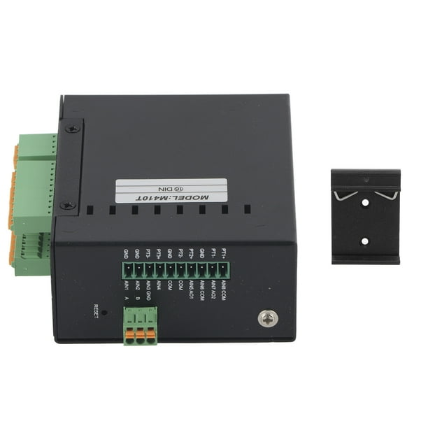 M410T Industrial Ethernet Remote IO Modules Data Acquisition TCP Ethernet Port RS485 16DIN ...