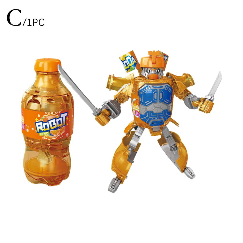 Creative Deformation Soda Warrior Transformed Into Car Cola Beverage ...