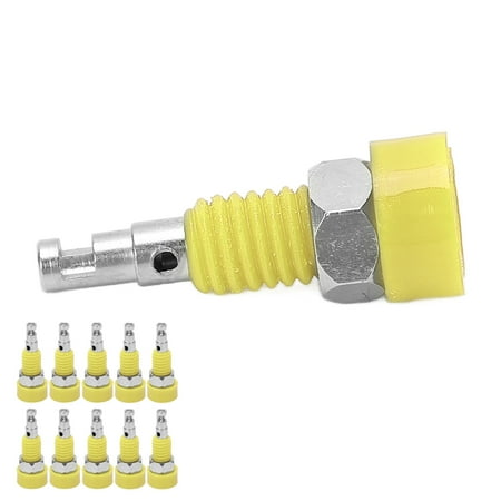 10pcs 2mm Banana Female Jack Socket Connector, Banana Adapter Panel ...