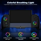 Switch Joy Cons Controller for Switch/Switch OLED, QQV One-Piece Joypad ...