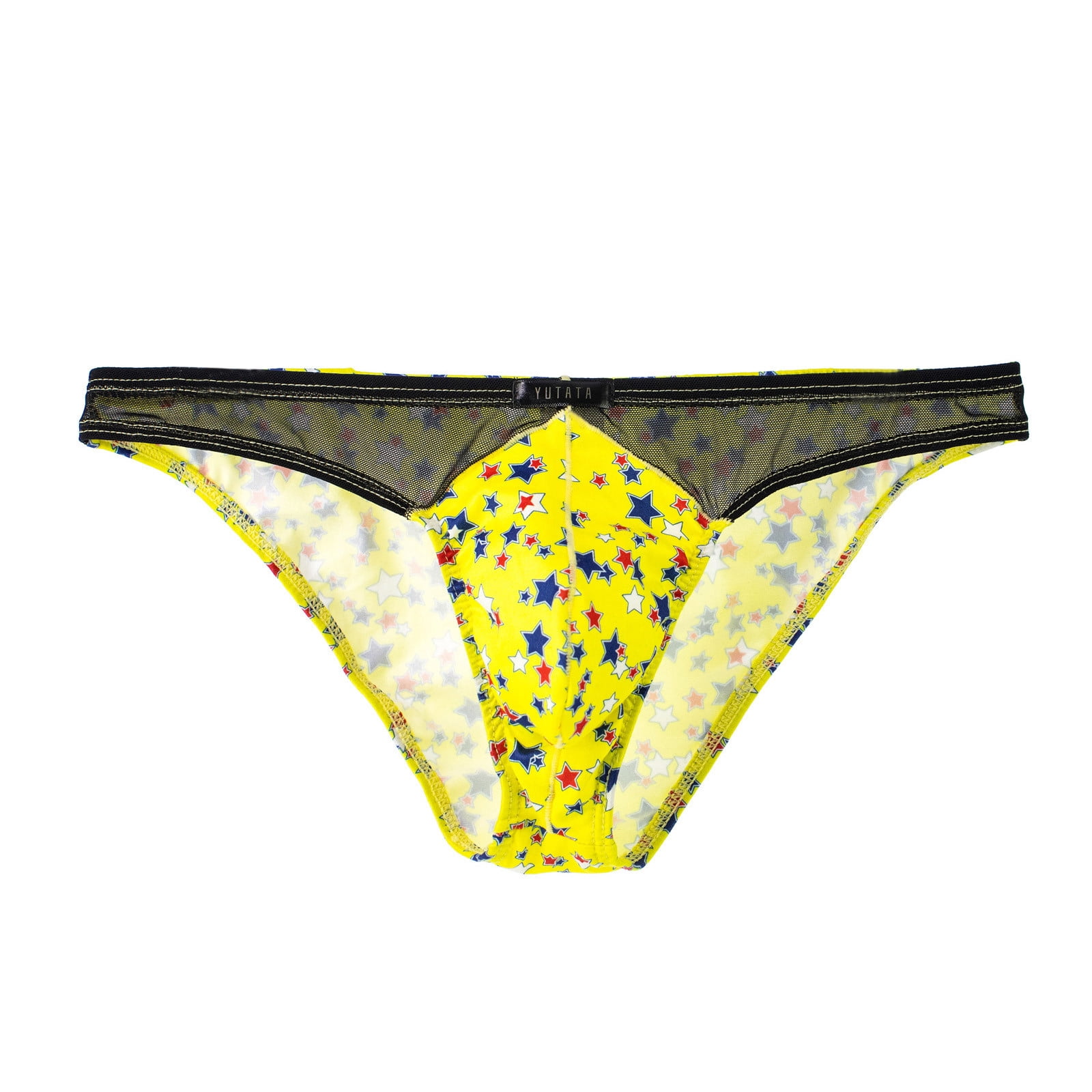 SEMIMAY Mens Star Print Briefs Underpants Fashion Ride Up Underwear ...