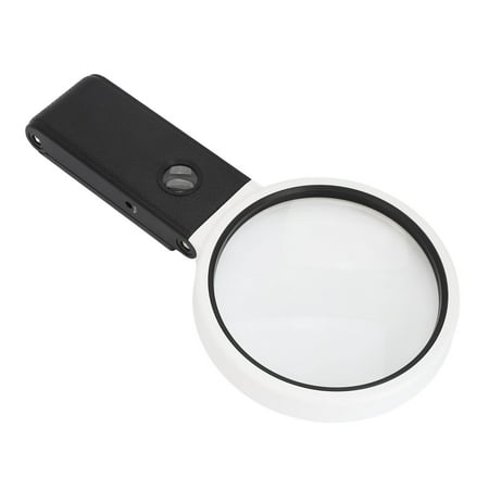 Portable Magnifier, 5H Hardness Lens Desk Magnifying Glass 110mm ...