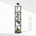 Turn-N-Tube 5 Tier Multipurpose Corner Display Rack Shelving Unit ...