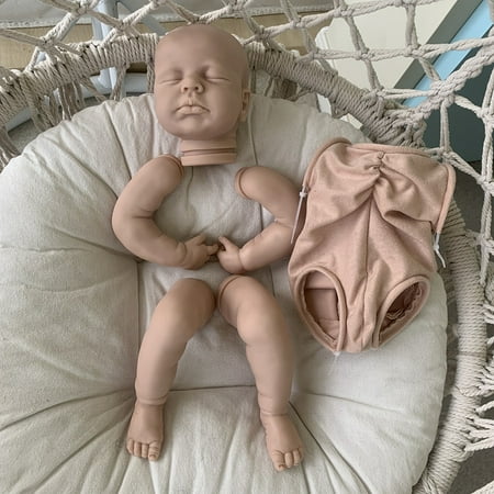 Jinveno 50cm 20 inch Assembled DIY Lifelike Dolls Kit Kids Pretend Play ...