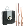 Long Shaft Clock Movement with Walnut Wood Clock Hands Mechanism with ...