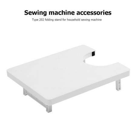 Clairlio Plastic Sewing Machine Extension Table Stand Folding Home Desk ...