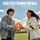 PassCatch Training Football, Peewee Size(Ages 3-9) Kids/Youth (Ages 7 ...