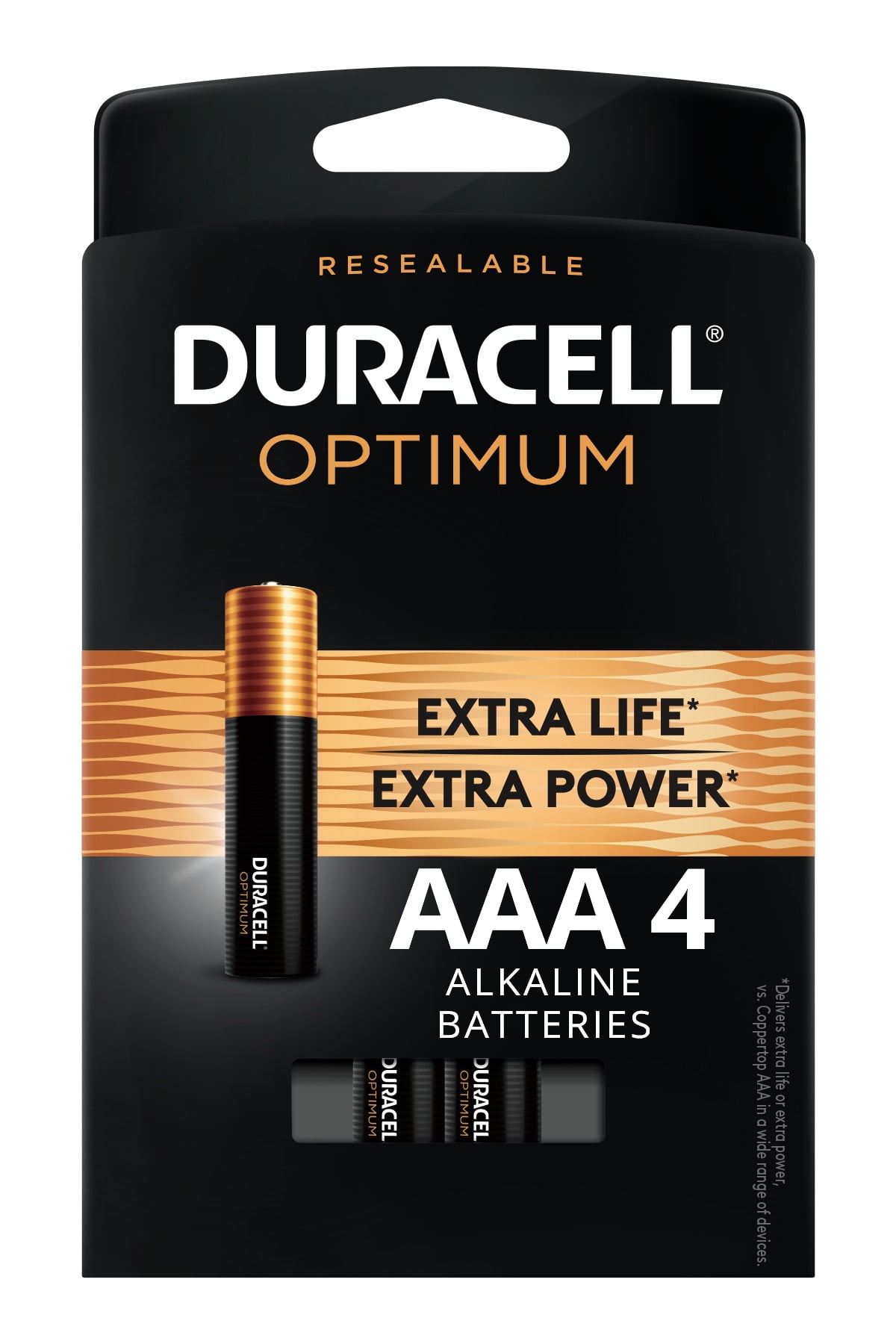 Duracell Optimum AAA Battery, Triple A Batteries with Resealable ...