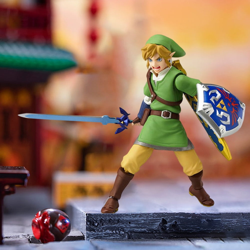 Figura de acción Figma 153 de 14 cm con figura de acción Shield Link ...