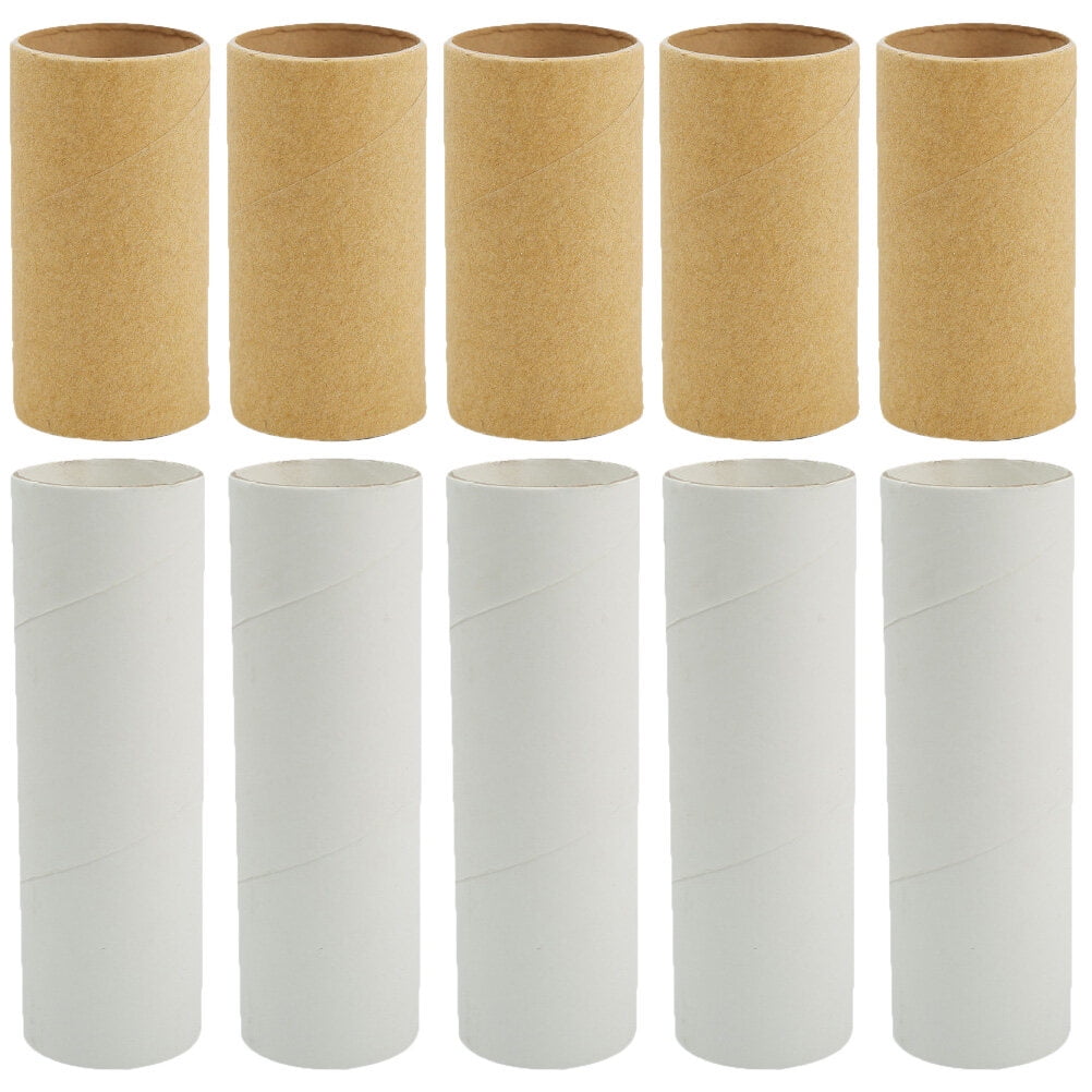 20pcs DIY Paper Tubes Paper Roll Tubes Round Paper Tubes Kids DIY Arts ...