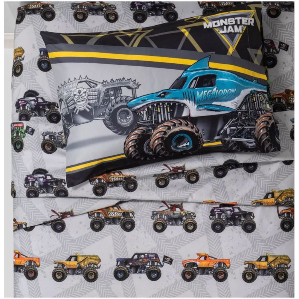 Monster Jam Twin Sheet Set - Walmart.com