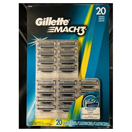 gillette Mach3 cartridges, 20 count | Walmart Canada