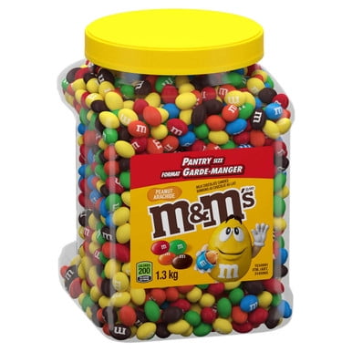 M&M’s Peanut Chocolate Candy Bulk Pack 1.3kg - Walmart.ca