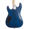 Davison 39-Inch Full-Size Electric Guitar with Humbucker Pickup, Blue ...