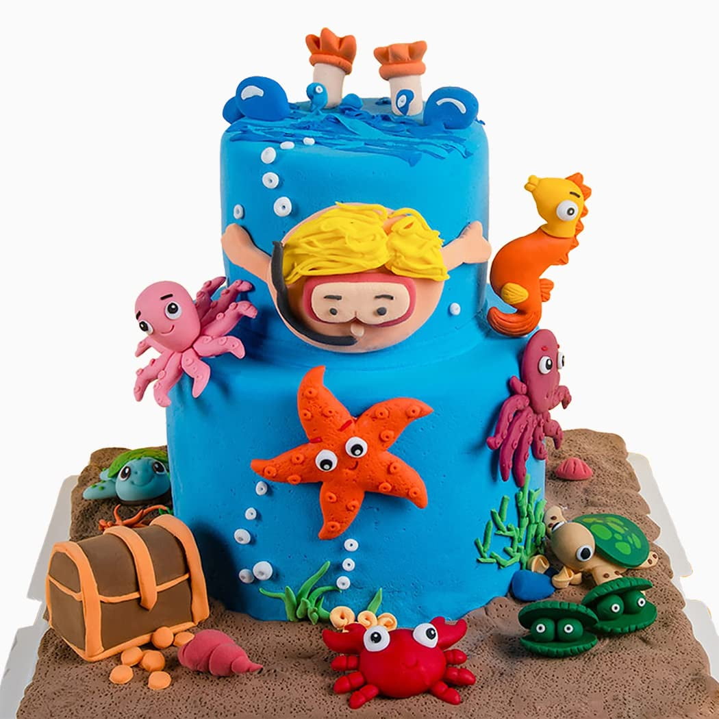 Ocean Birthday Cake