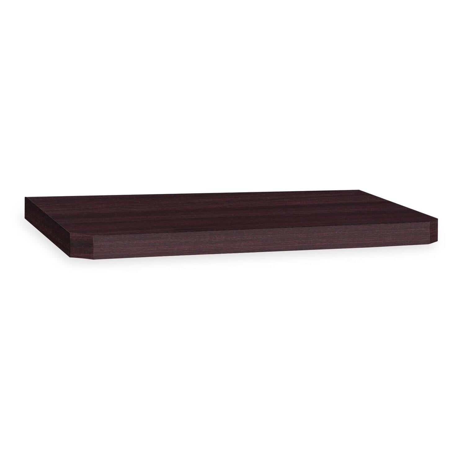 Way Basics Eco Friendly Uniq Floating Wall Shelf and Decorative Shelf ...