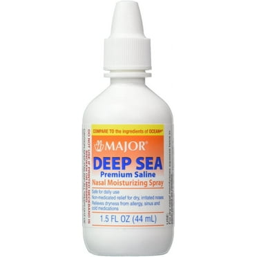 Major Deep Sea Premium Saline Nasal Moisturizing Spray 1.5 oz. HSA/FSA ...