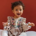 Kiddopark Baby Teething Toys, Baby Teething Ring Wooden Silicone ...