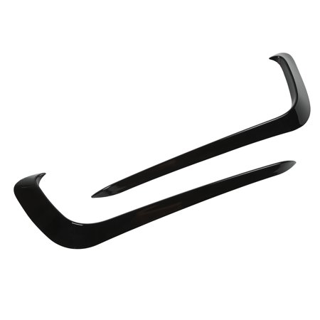 Front Bumper Diffuser,2 Pcs Front Fog Front Bumper Spoiler Front Bumper ...