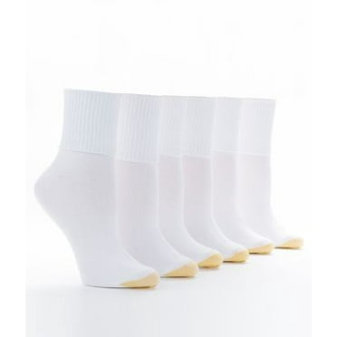 Gold Toe Women's Casual Texture Crew Socks, 6 Pairs - Walmart.com