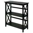Free Shipping! Montego 3-Shelf Bookcase-Black - Walmart.com